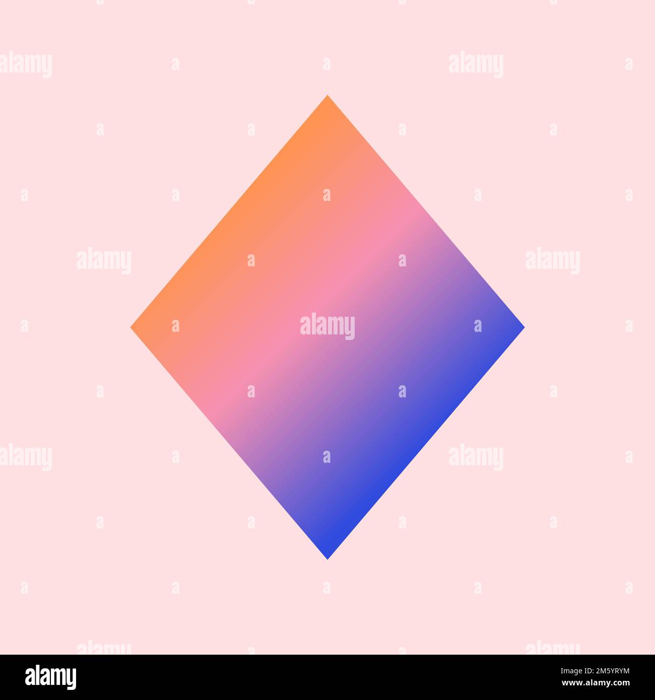 Gradient rhombus geometric shape vector Stock Vector Image & Art - Alamy