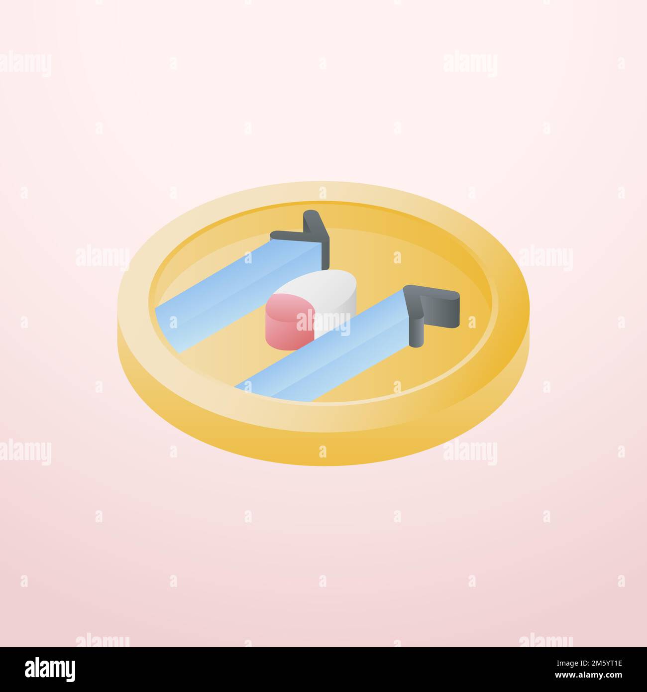 Face with heavy tears emoticon social sticker vector Stock Vector Image ...