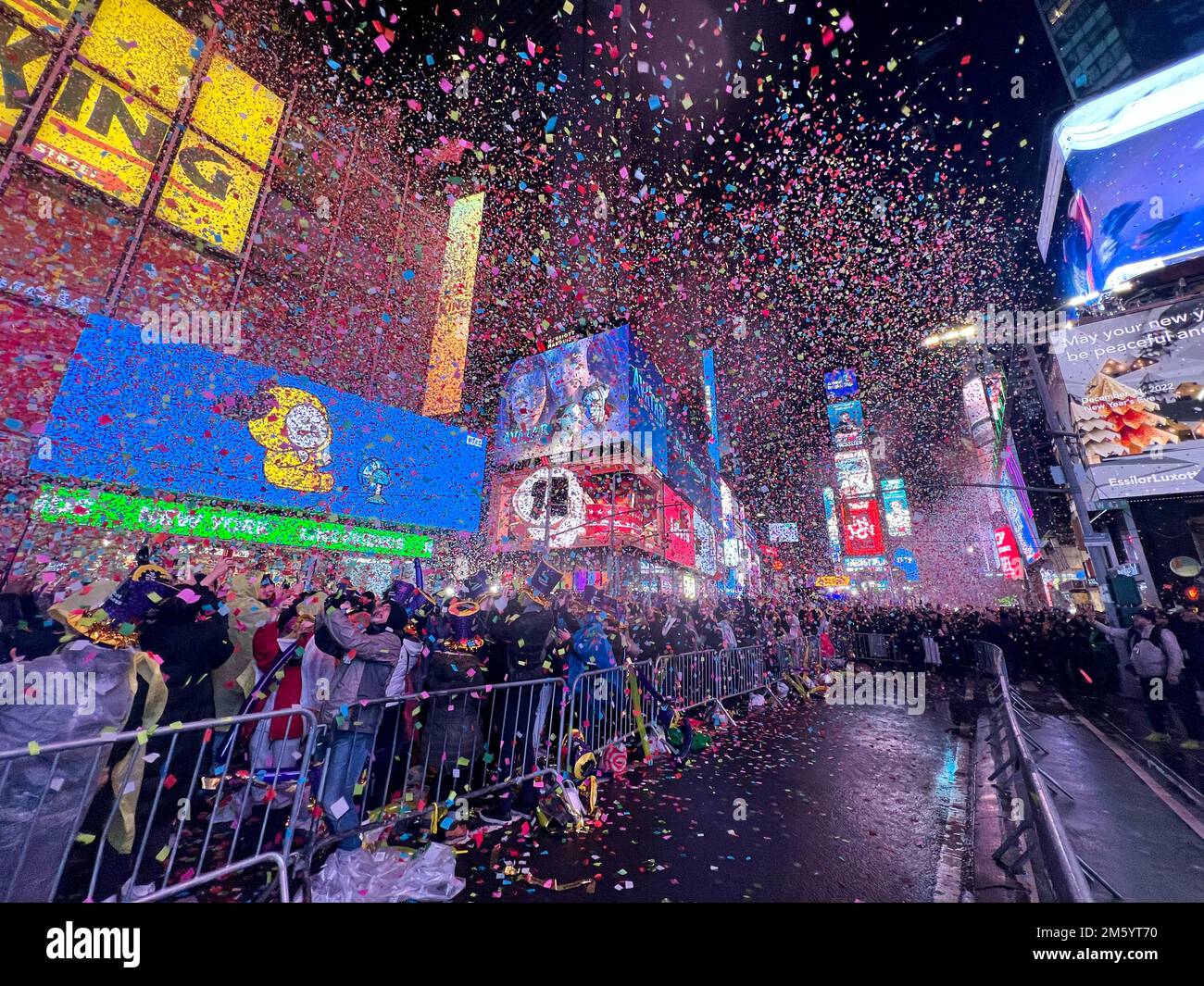 Description: New York City, United States. 31st December, 2022. The ...