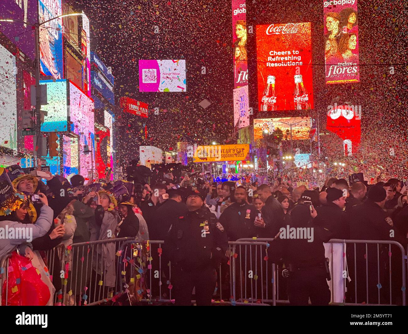 Description: New York City, United States. 31st December, 2022. The ...