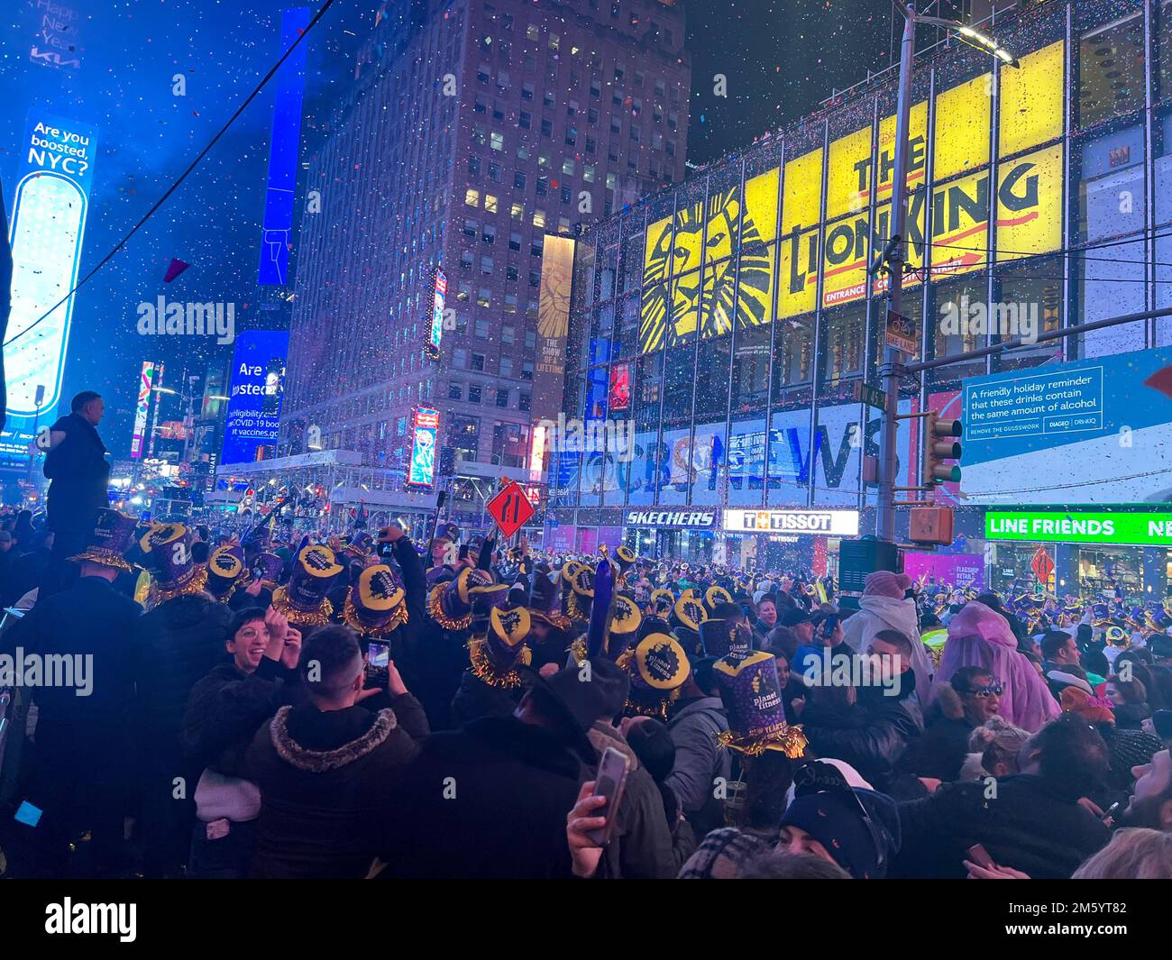 Description: New York City, United States. 31st December, 2022. The ...