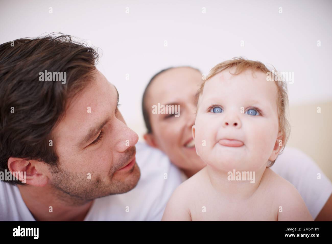 She has the cutest facial expressions. Two loving young parents and ...