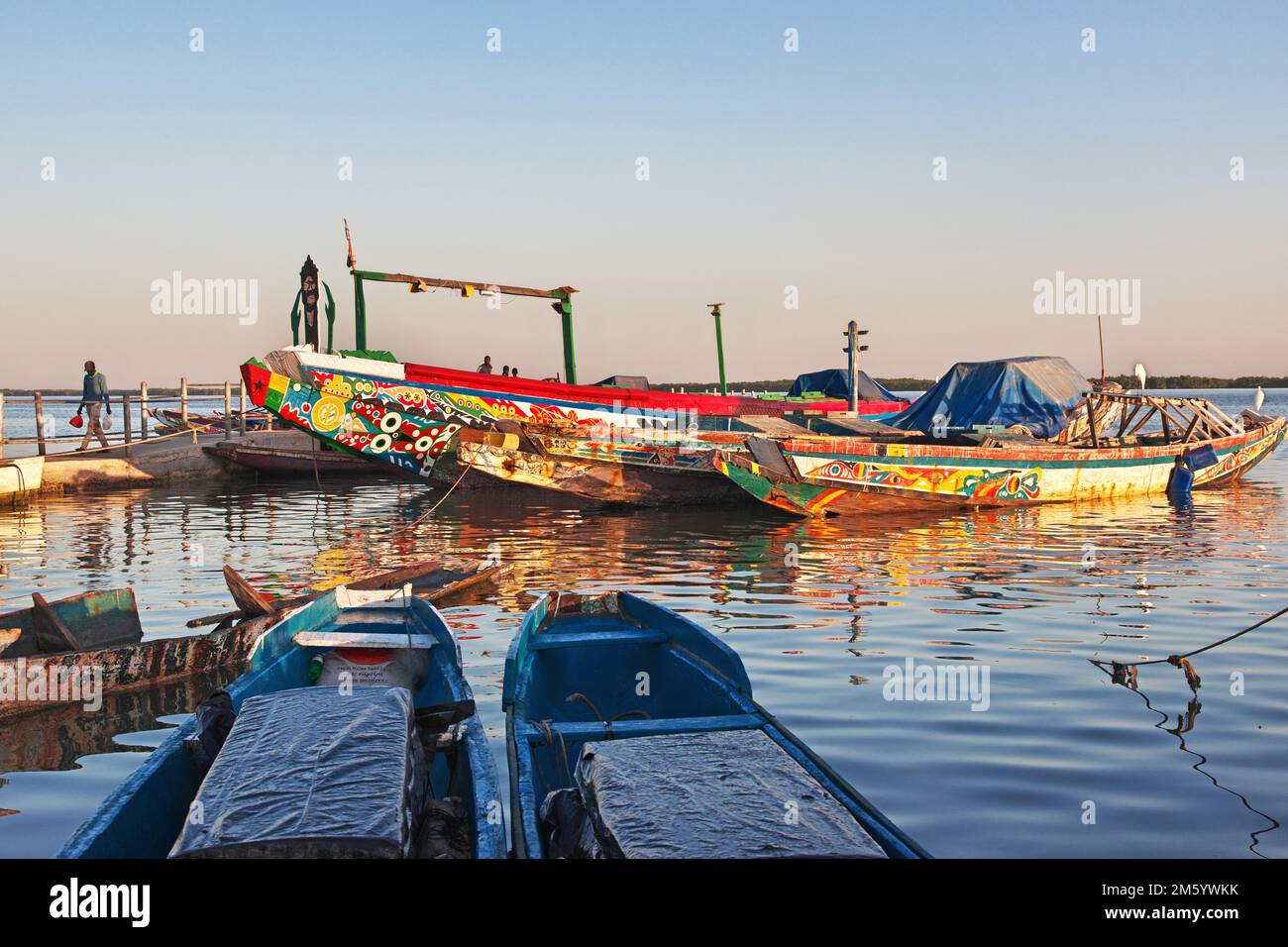 River port in Ziguinchor, South Senegal, West Africa Stock Photo - Alamy