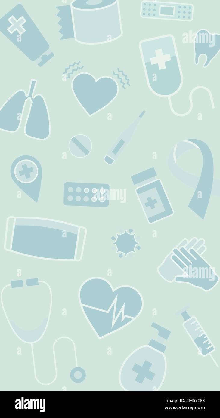 Clean medical patterned background vector Stock Vector Image & Art - Alamy