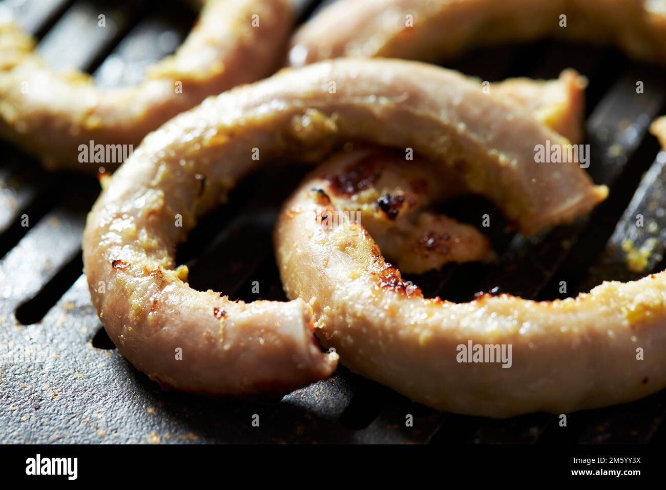 Grilled Beef Tripe, Grilled tripe Stock Photo - Alamy