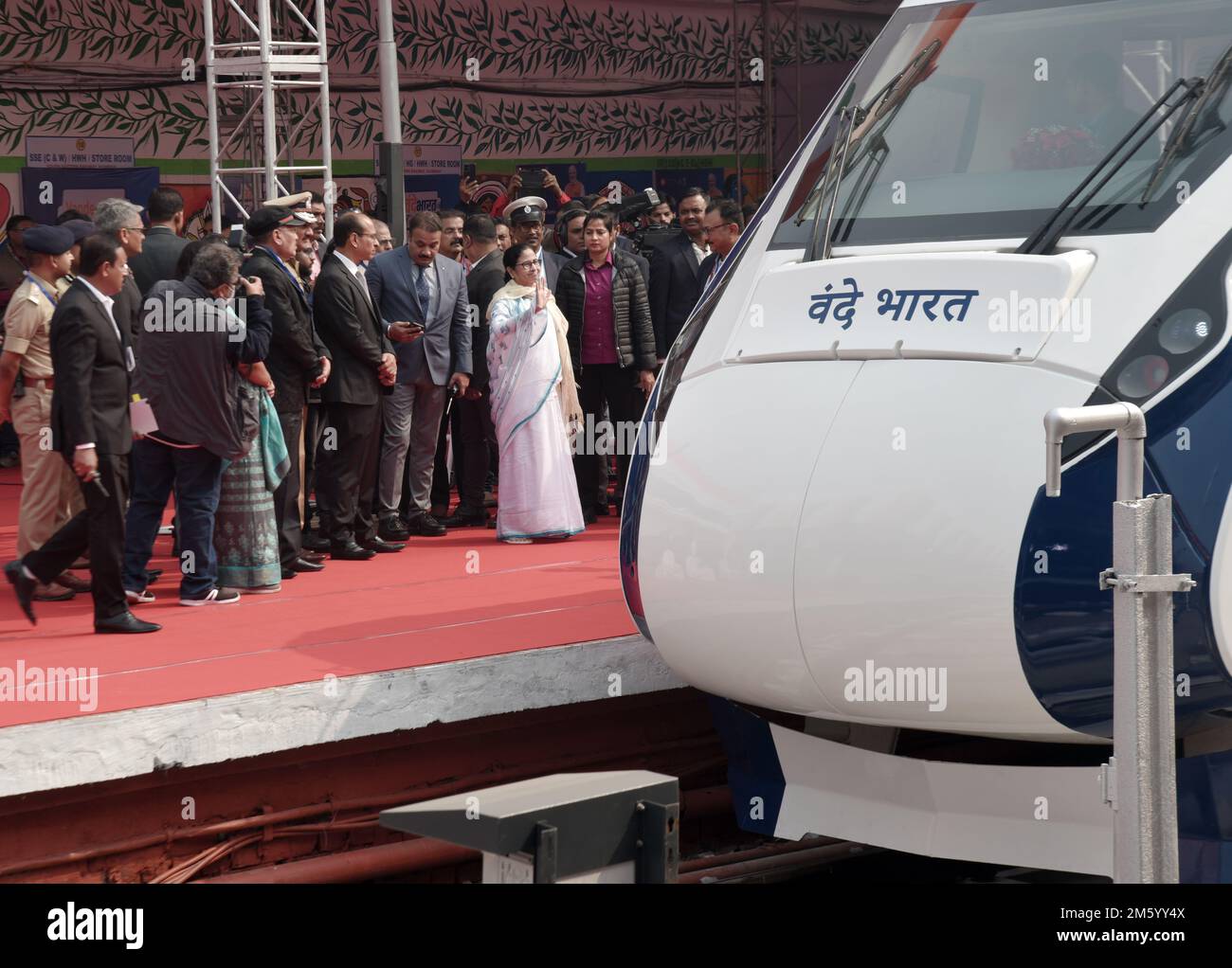 Vande bharat train hi-res stock photography and images - Alamy