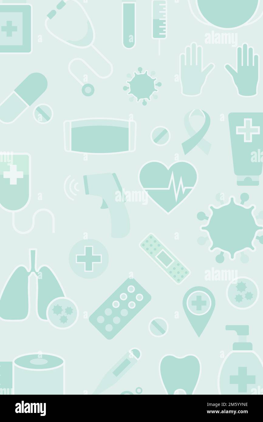 Clean medical patterned background vector Stock Vector Image & Art - Alamy