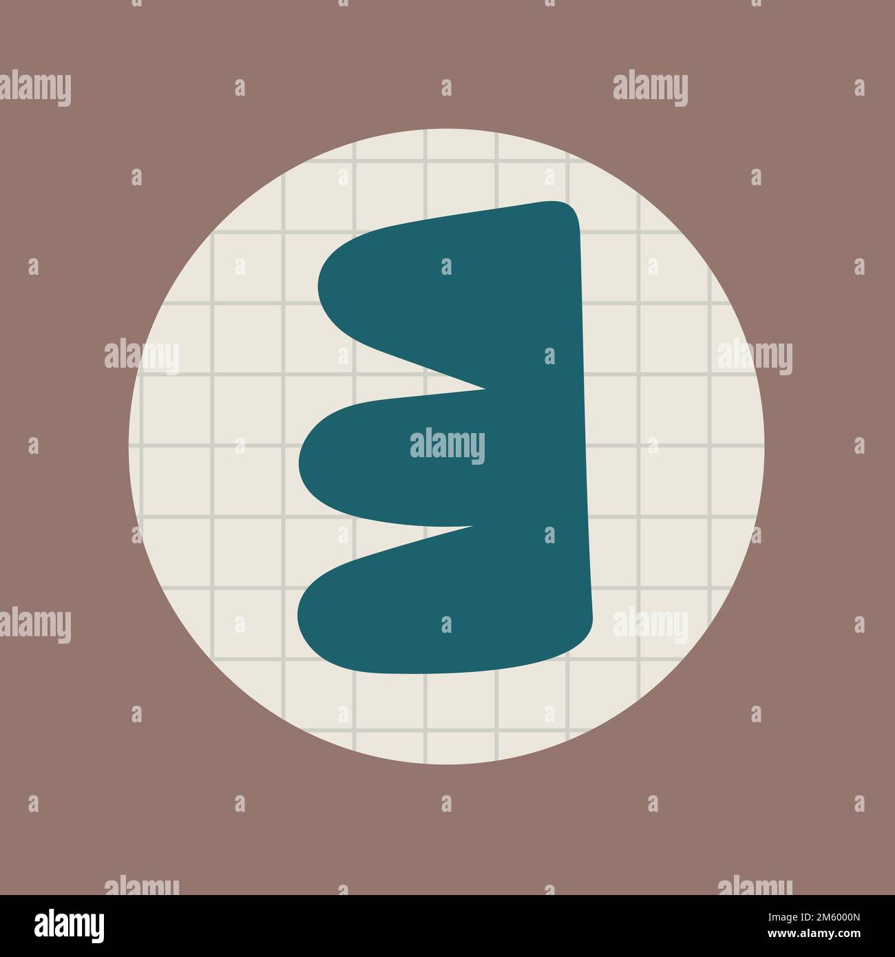 Minimal doodle social story highlight design resource vector Stock ...