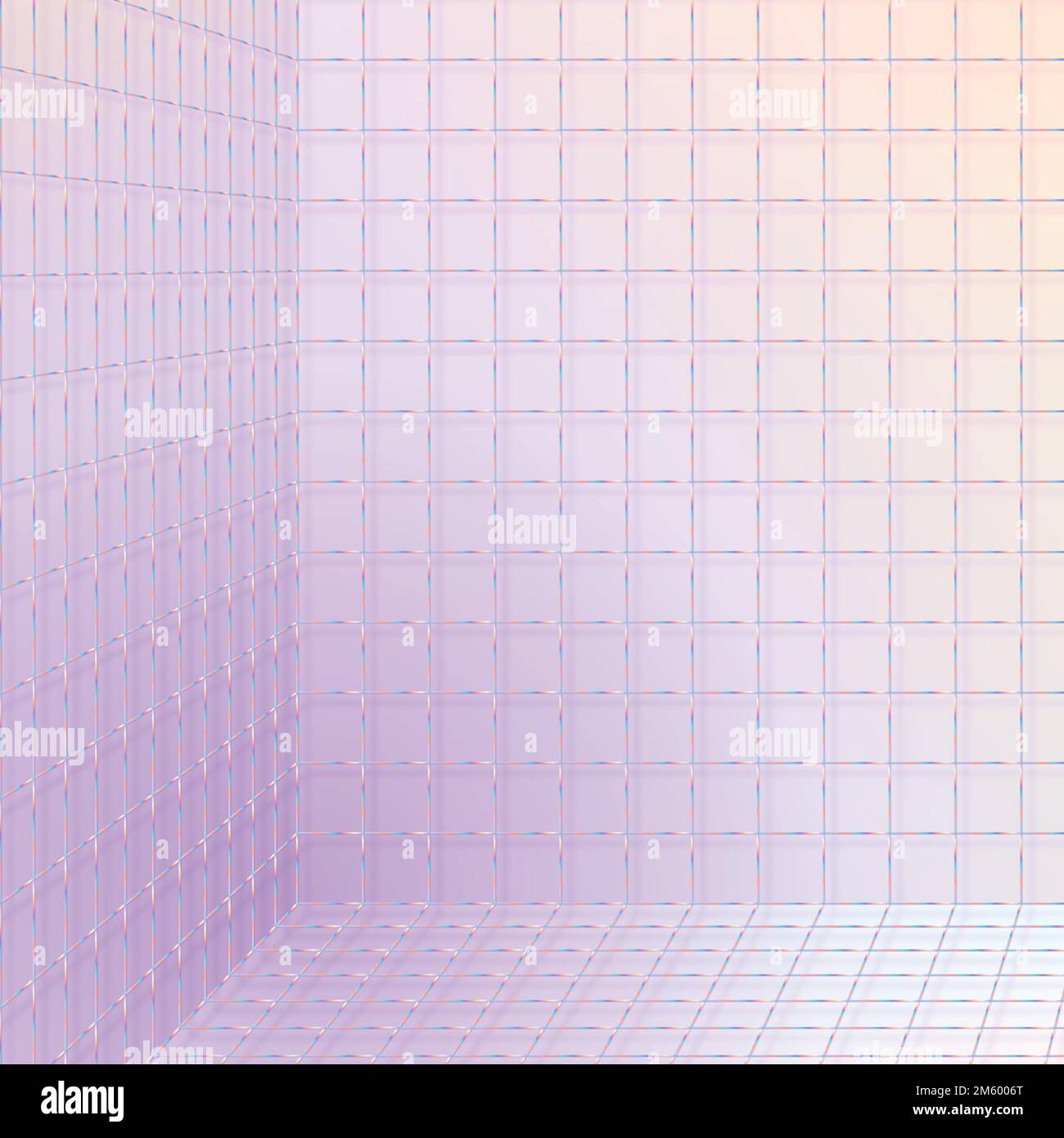 3D wireframe grid room background vector Stock Vector Image & Art - Alamy