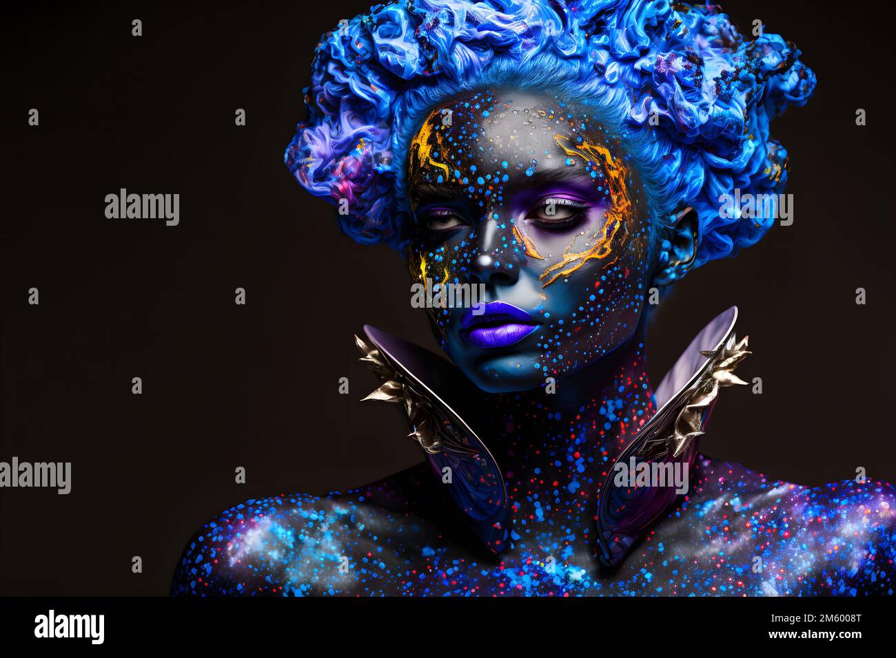 Disco light on skin hi-res stock photography and images - Alamy