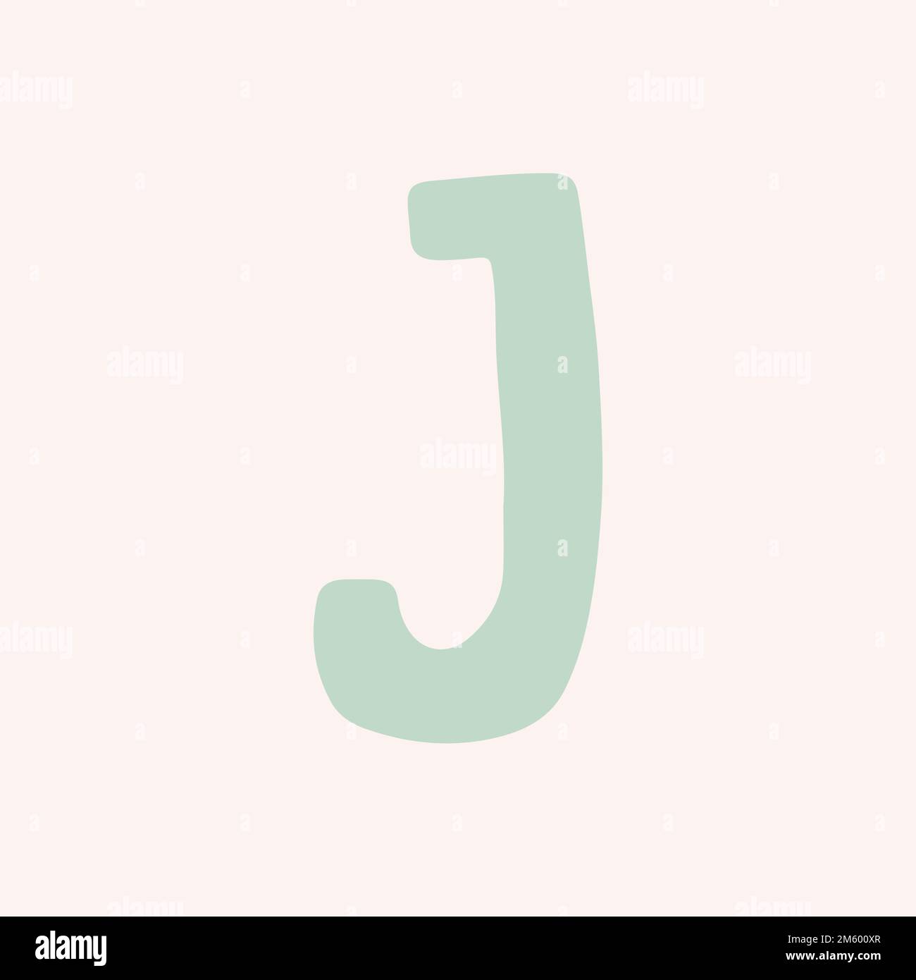 Letter J doodle typography vector font Stock Vector Image & Art - Alamy