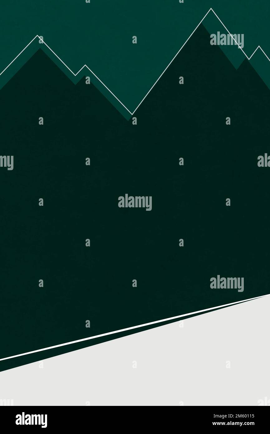 Landscape dull color vector minimal poster style Stock Vector Image ...