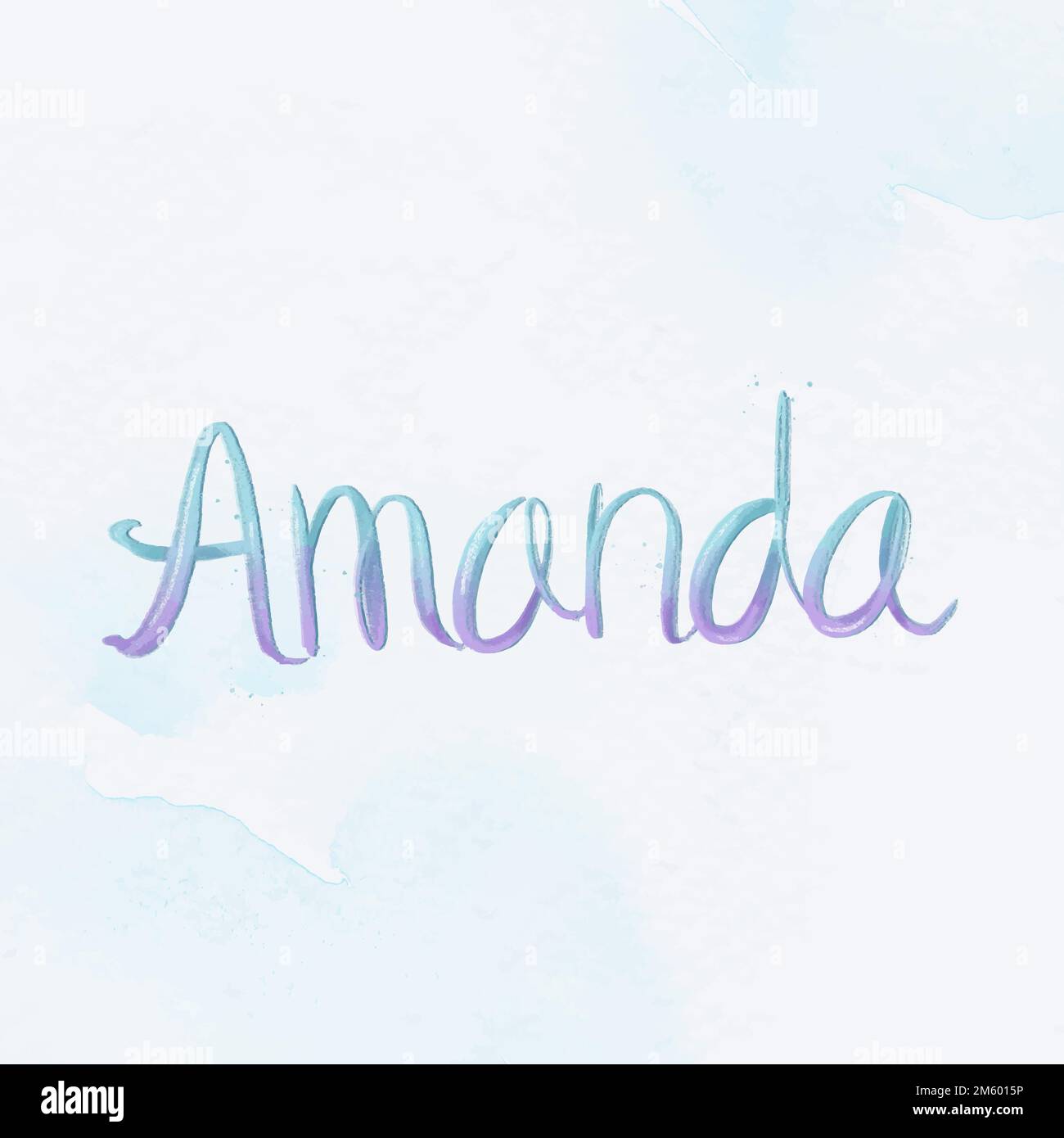 Amanda Stock Vector Images - Alamy