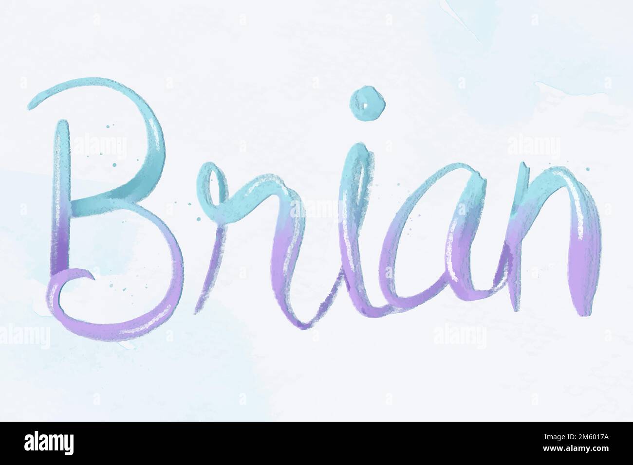 Brian male name vector word typography Stock Vector Image & Art - Alamy