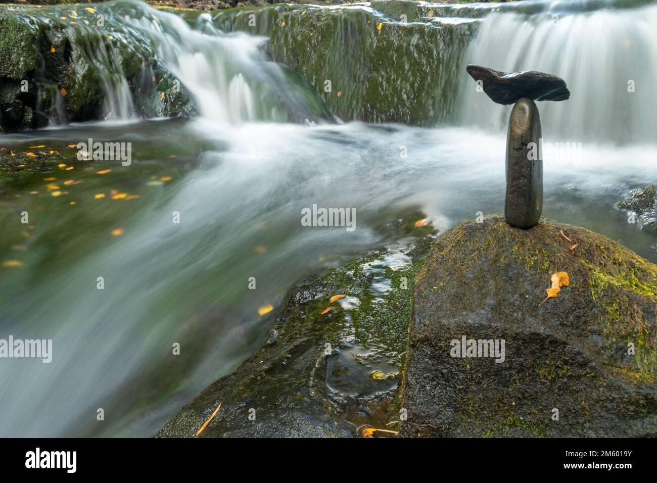 Old bridge is laying in the water hi-res stock photography and images ...