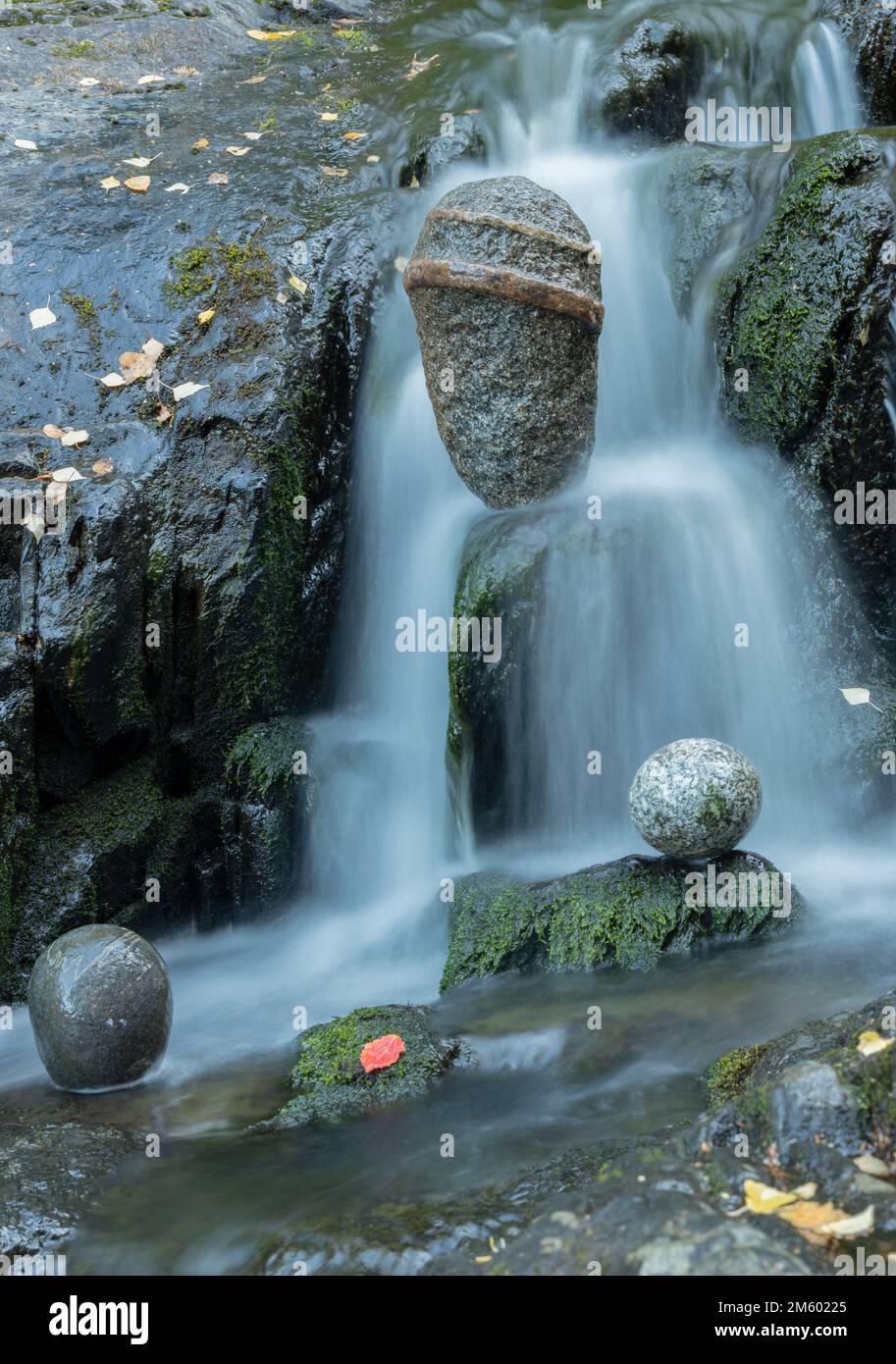 Old bridge is laying in the water hi-res stock photography and images ...