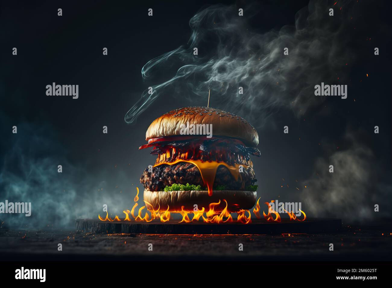 Burger desktop wallpaper hi-res stock photography and images - Alamy