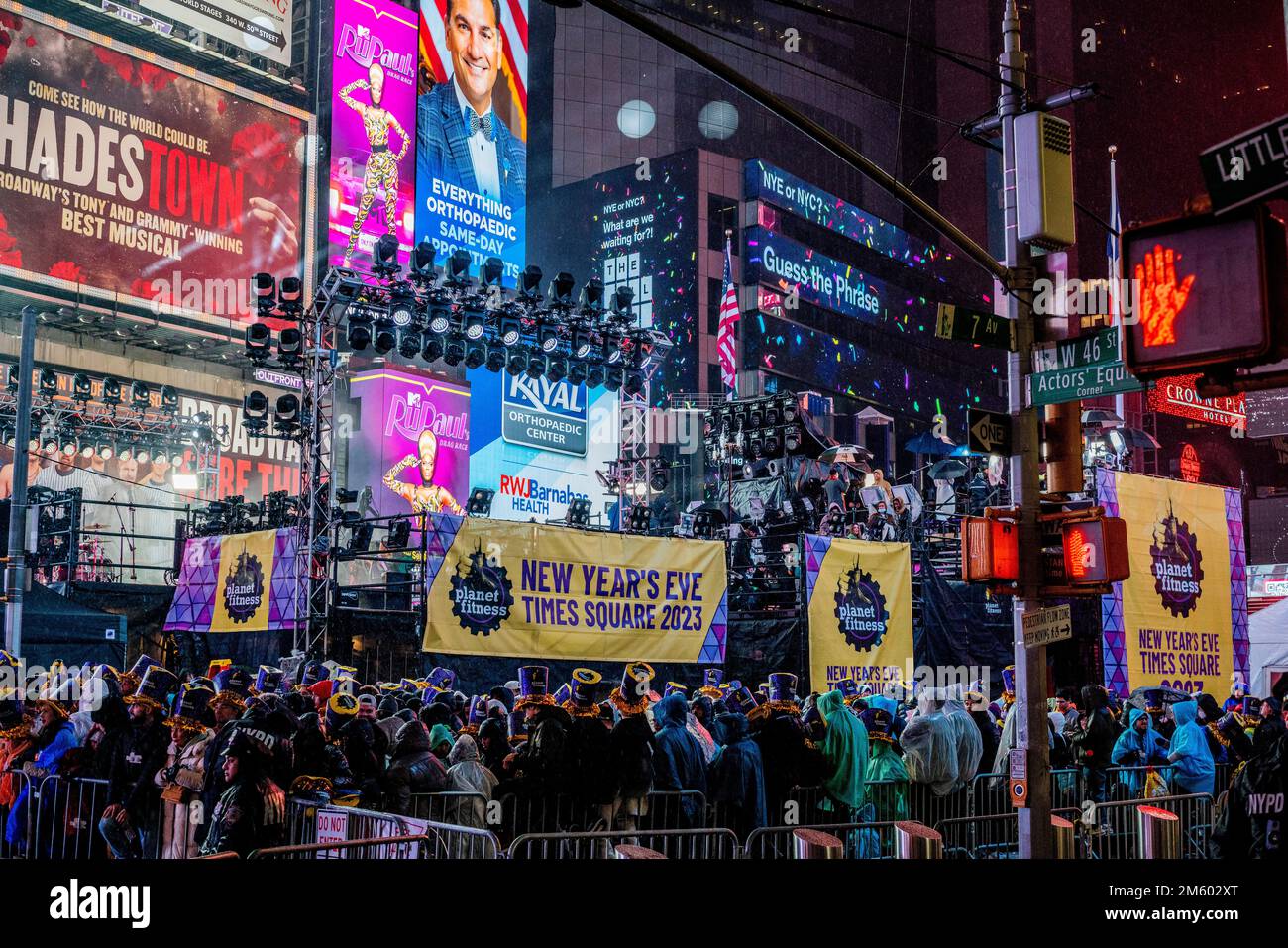 New York, United States. 01st Jan, 2023. Times Square during the 2023 ...