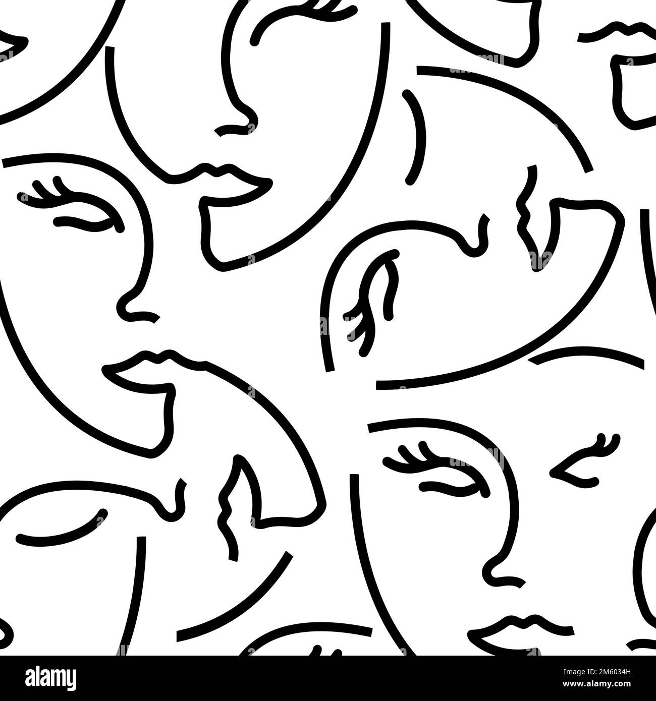 Artist seamless cubism abstract Cut Out Stock Images & Pictures - Alamy