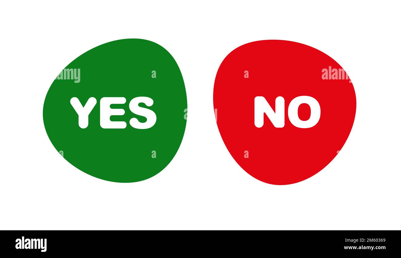 tick and cross icon on white background Stock Vector Image & Art - Alamy