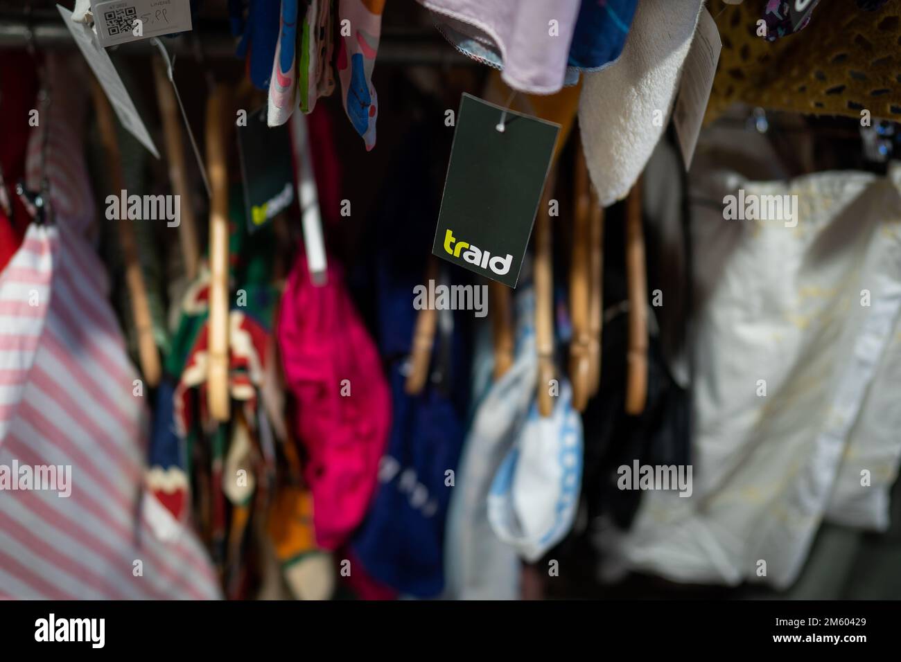 Traid charity shop hi-res stock photography and images - Alamy
