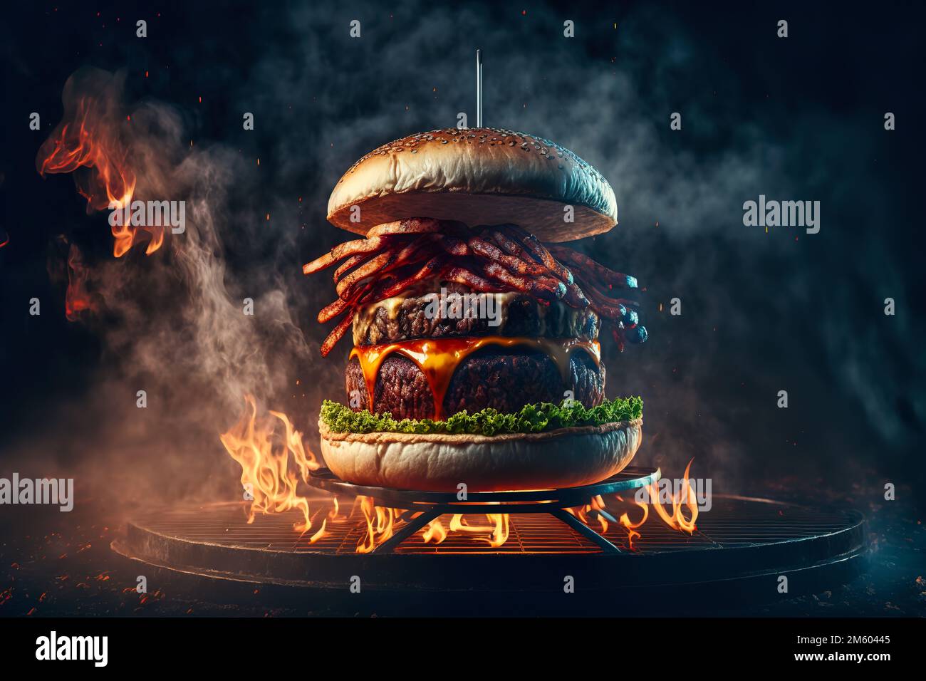 Burger desktop wallpaper hi-res stock photography and images - Alamy