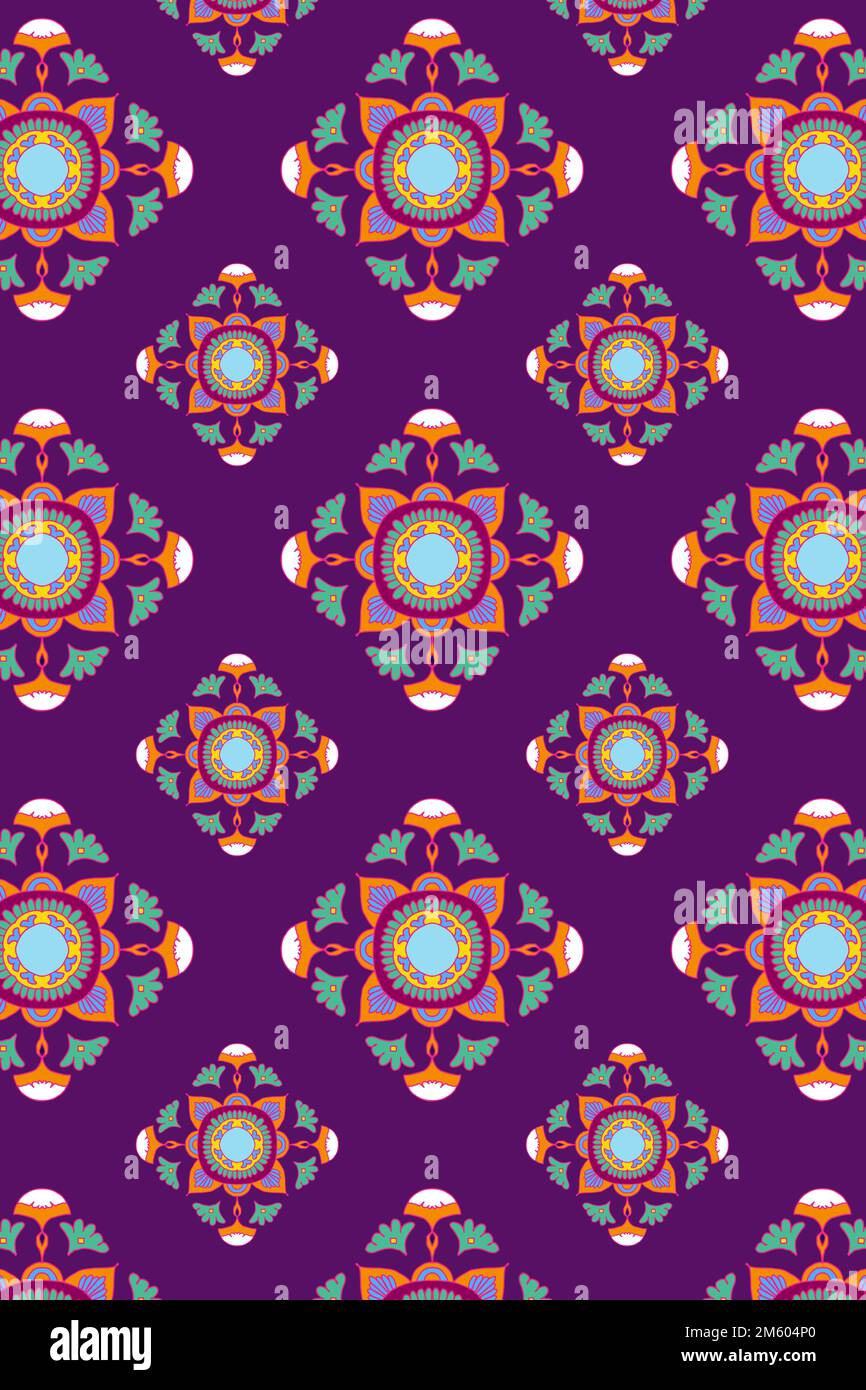 Indian mandala vector pattern background Stock Vector Image & Art - Alamy