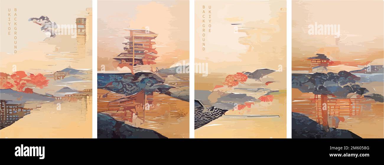 Ukiyoe japanese Stock Vector Images - Alamy