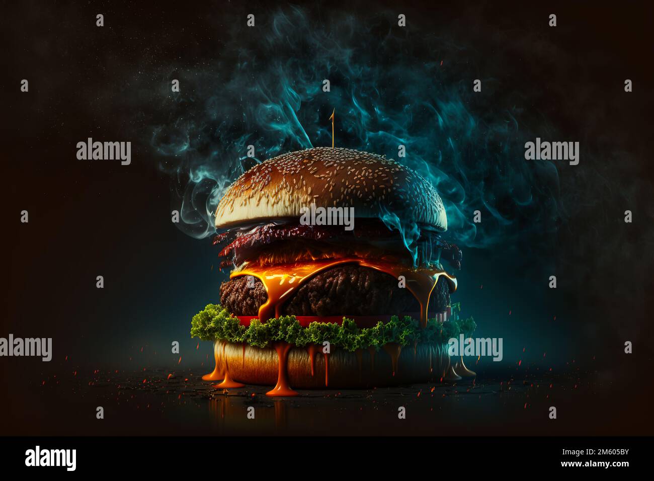 Burger desktop wallpaper hi-res stock photography and images - Alamy
