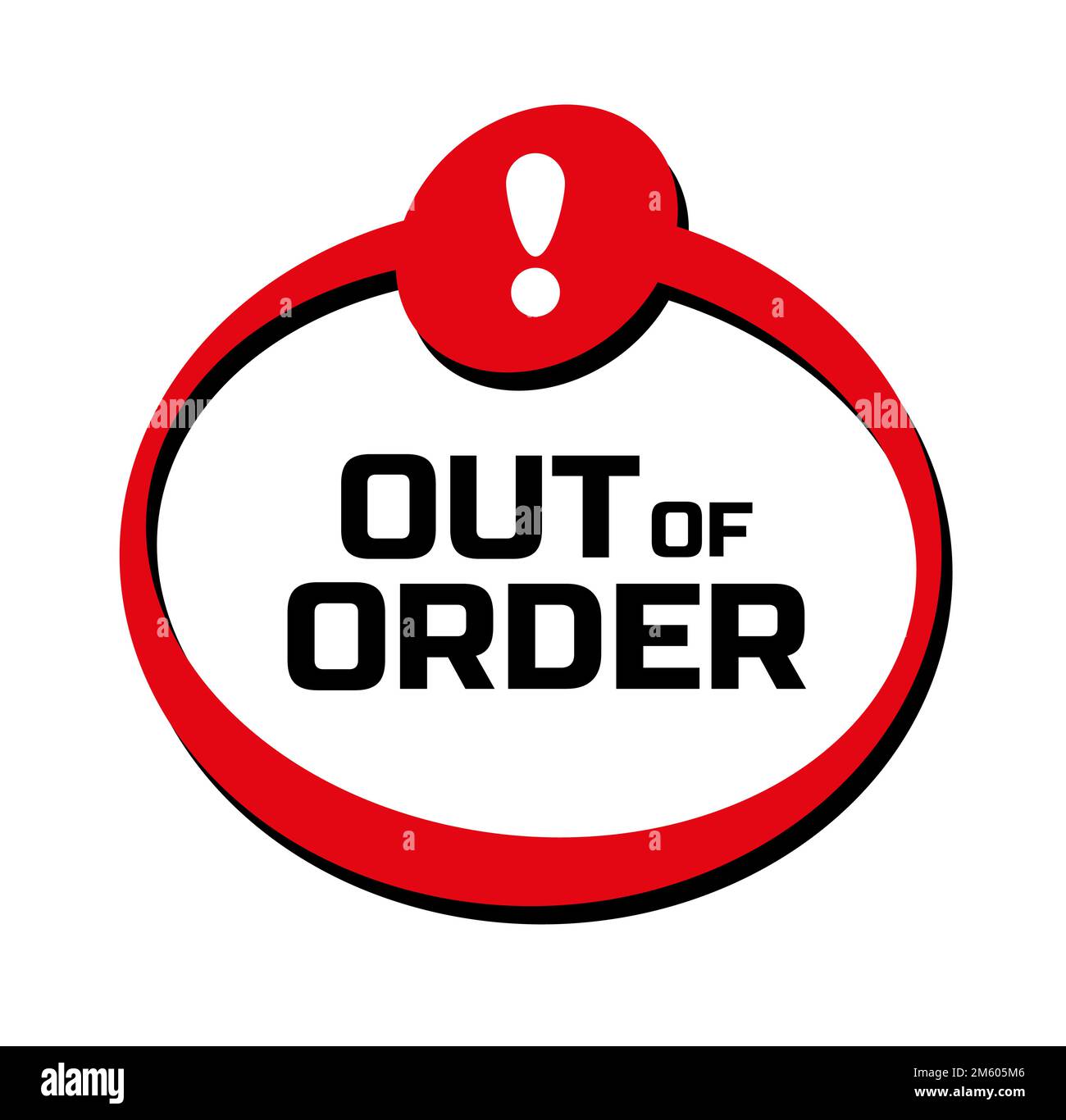 Out of order sign toilet Cut Out Stock Images & Pictures - Alamy