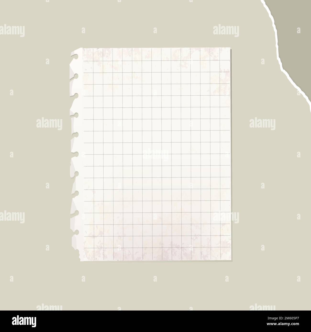Old empty paper note social ads template vector Stock Vector Image ...