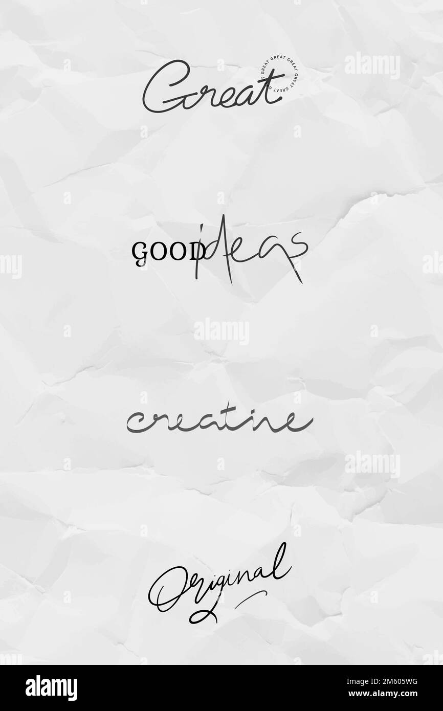 Crunched Stock Vector Images - Alamy