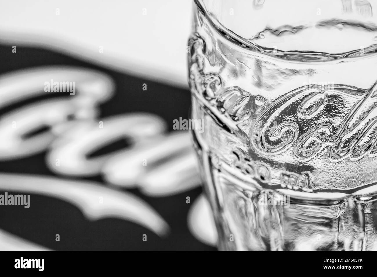 Still life coke Black and White Stock Photos & Images - Alamy