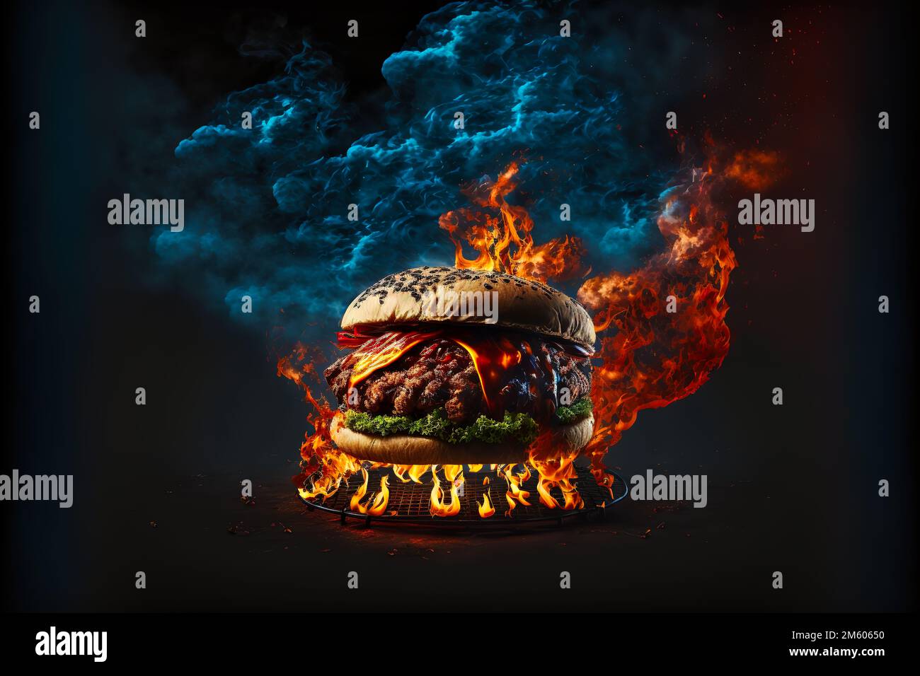 Burger desktop wallpaper hi-res stock photography and images - Alamy
