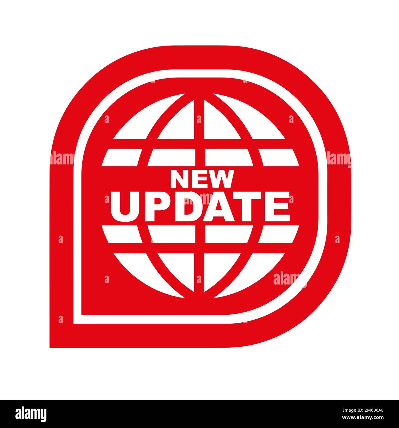 New update sign on white background Stock Vector Image & Art - Alamy