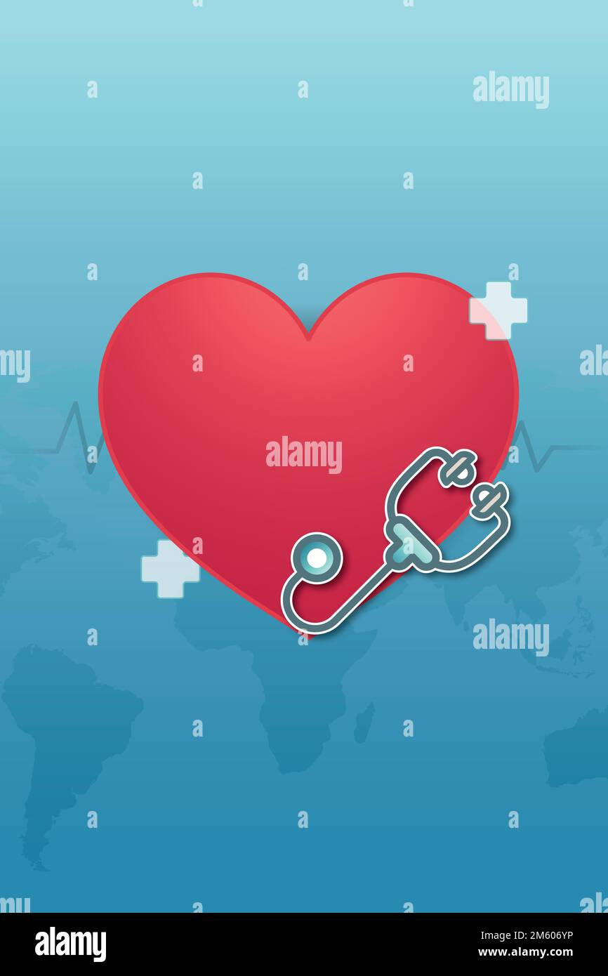 Health care themed background vector Stock Vector Image & Art - Alamy