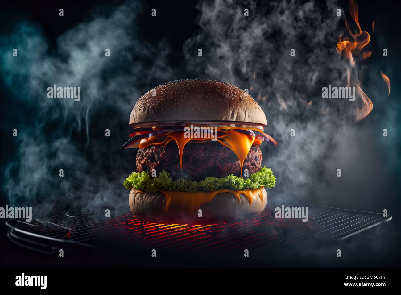 Burger desktop wallpaper hi-res stock photography and images - Alamy
