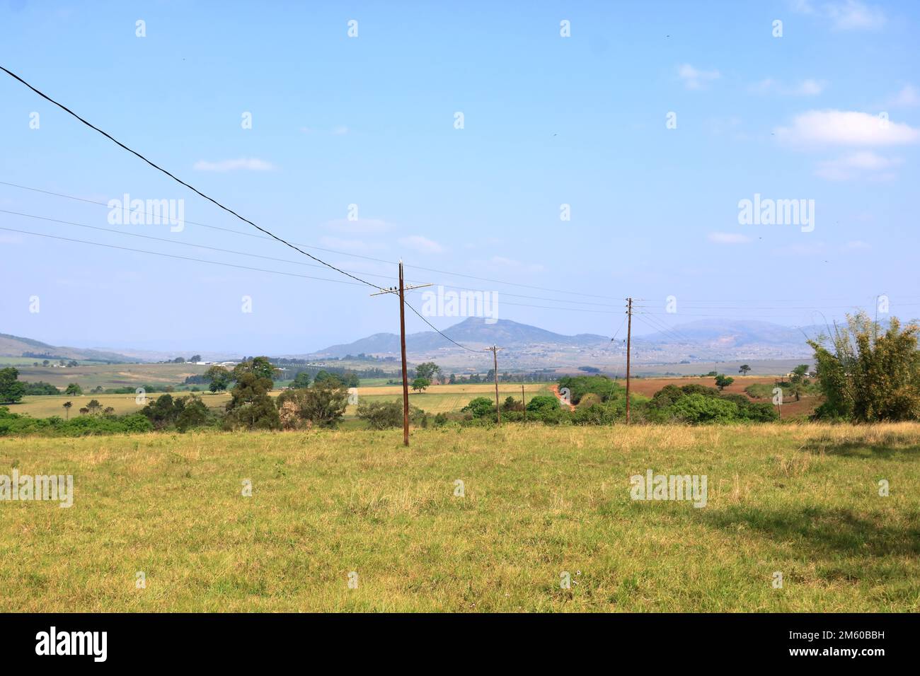 landscape scene in Swaziland kingdom of Eswatini Stock Photo - Alamy