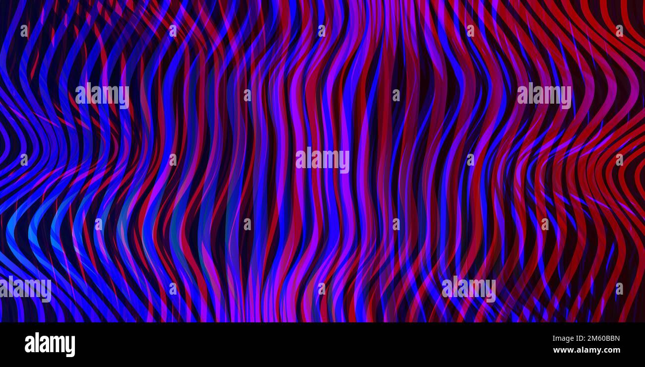 Op art, optical illusion background. Backdrop with distorted lines ...