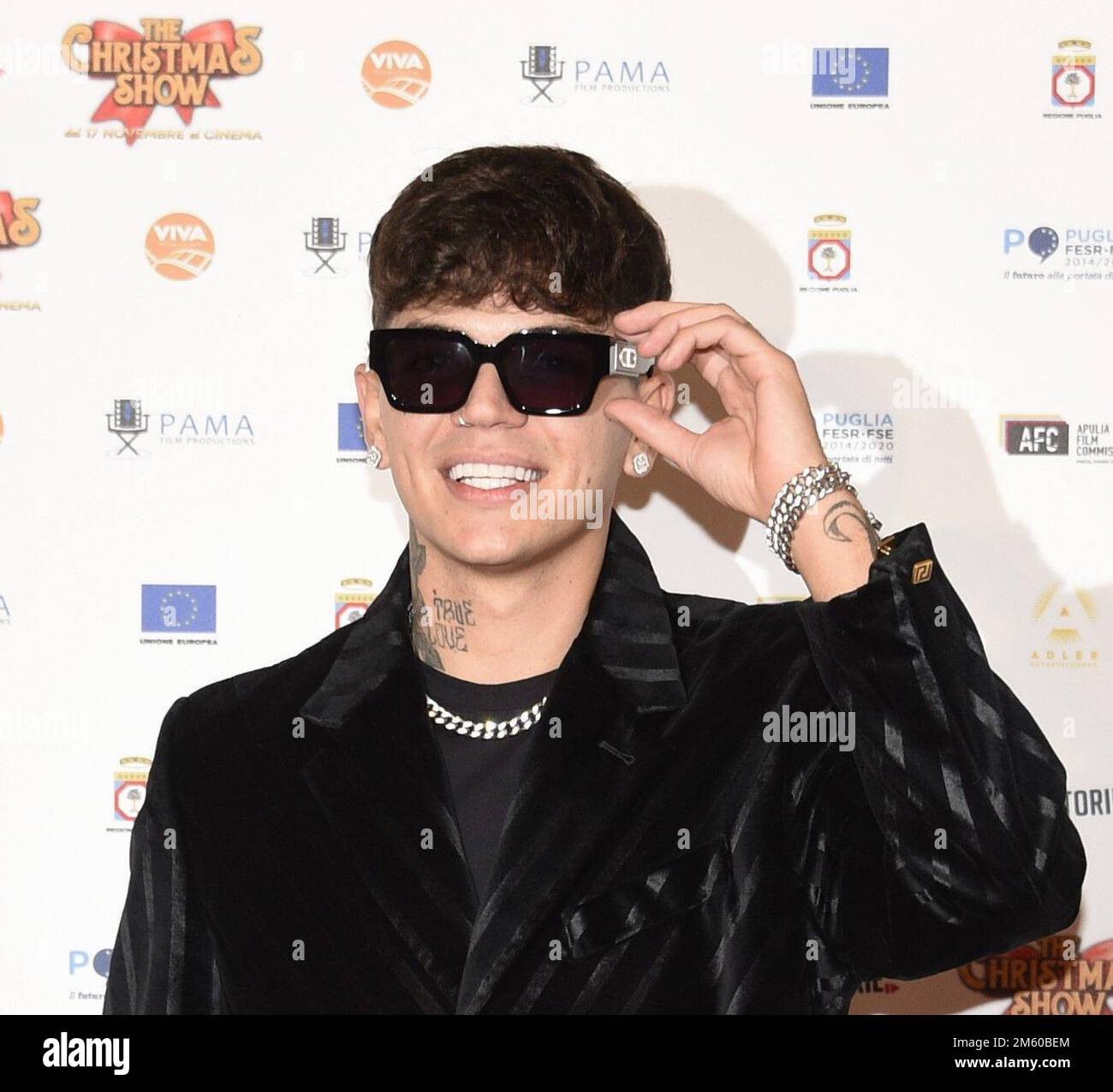 Milano,Italy THE CHRISTMAS SHOW photocall with cast director Alberto ...