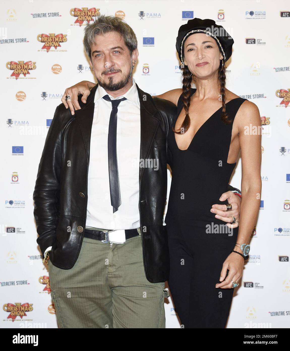 Milano,Italy THE CHRISTMAS SHOW photocall with cast director Alberto ...