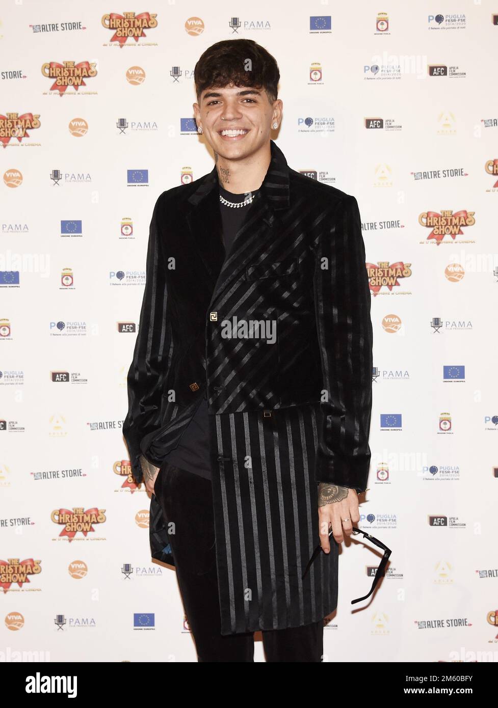 Milano,Italy THE CHRISTMAS SHOW photocall with cast director Alberto ...