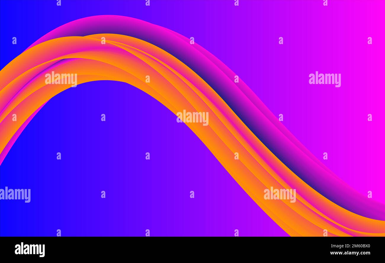 Wavy line vector vectors hi-res stock photography and images - Alamy