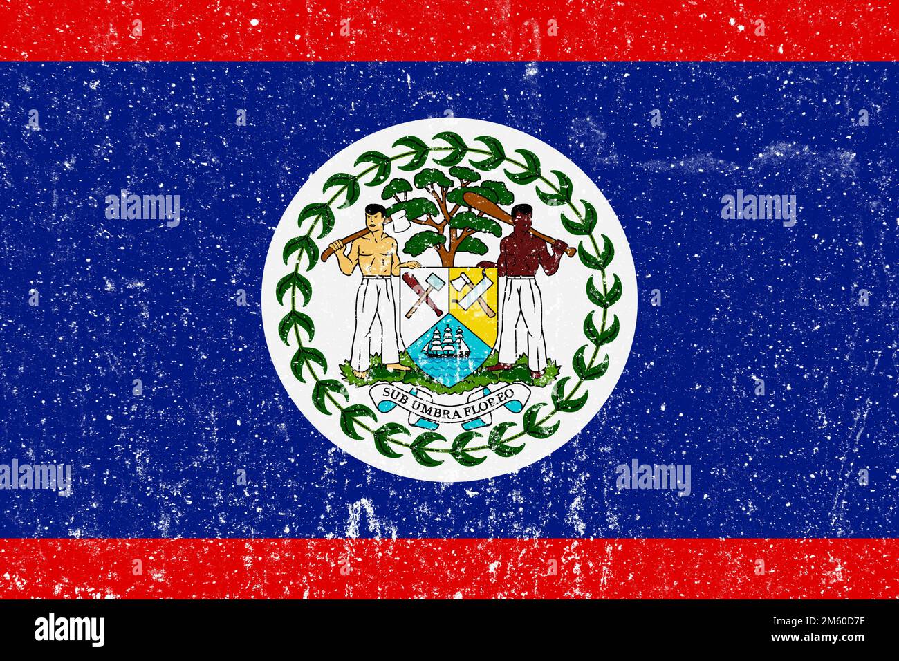 Belize official flag hi-res stock photography and images - Alamy