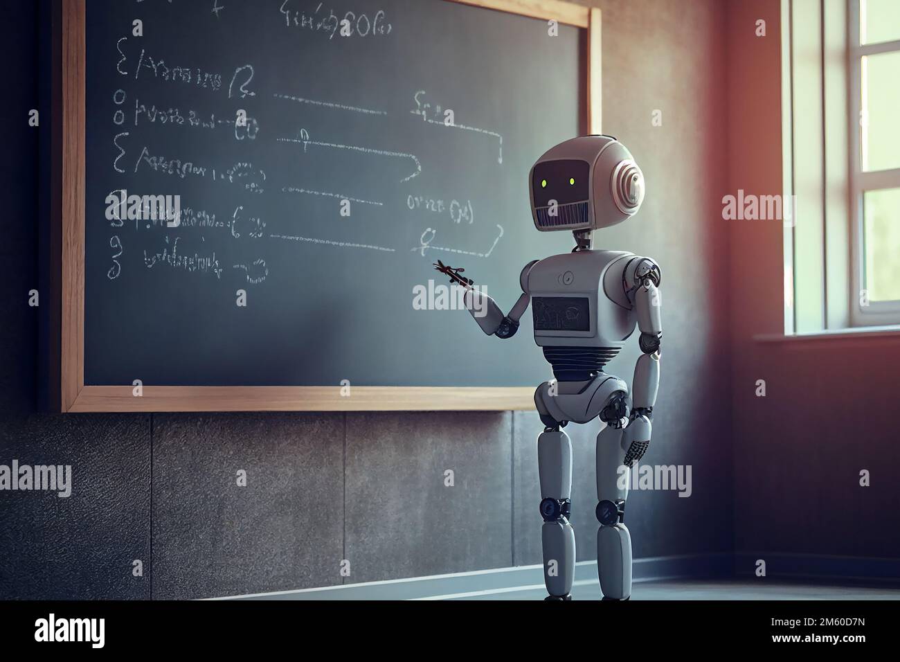 Robot teacher hi-res stock photography and images - Alamy