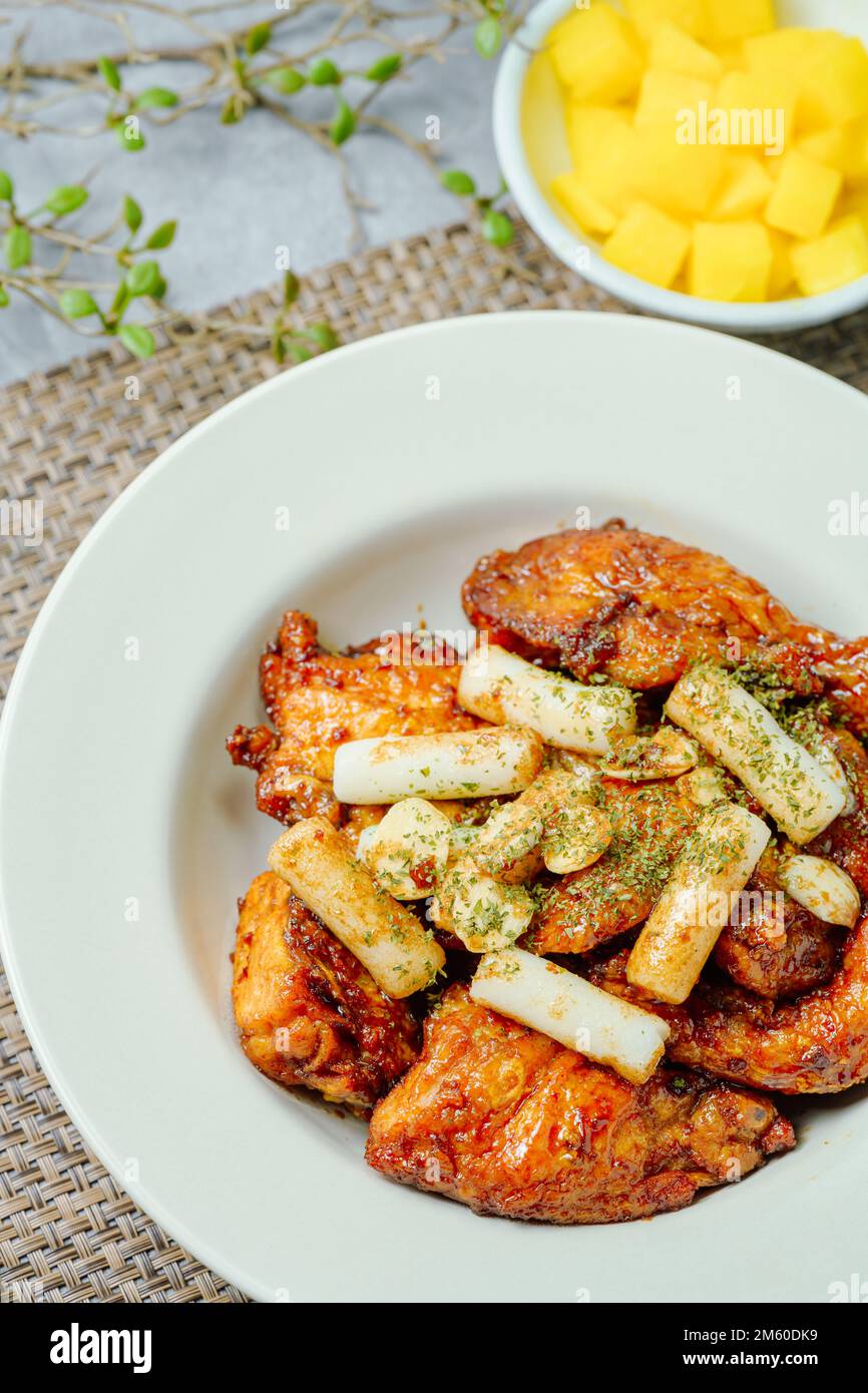 yangnyeom chicken, Korean Seasoned Fried Chicken : This dish is ...