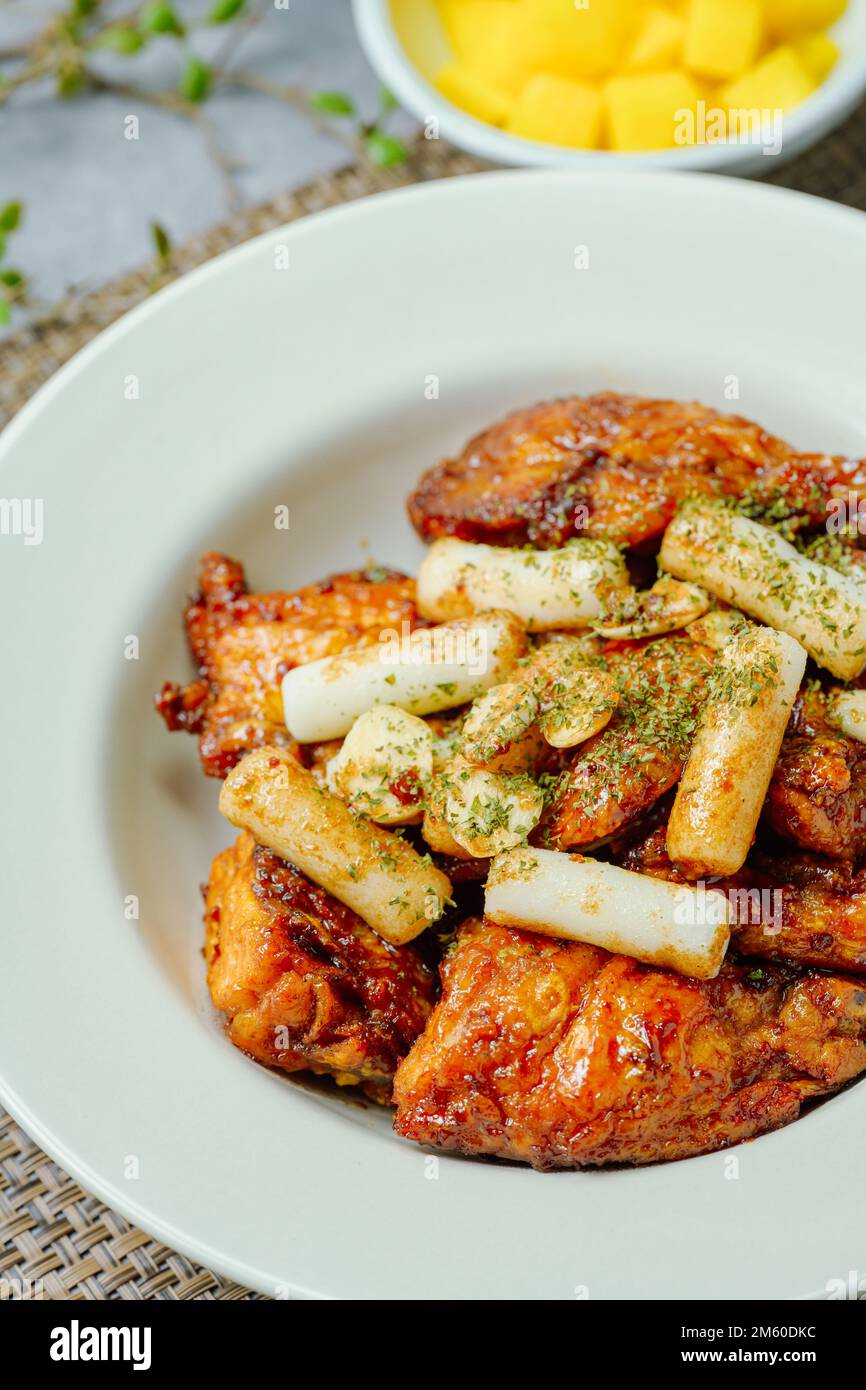 yangnyeom chicken, Korean Seasoned Fried Chicken : This dish is ...