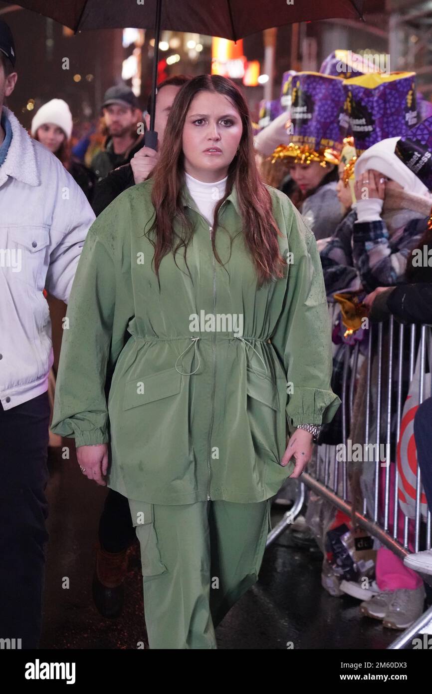 New York, USA. 30th Dec, 2022. Chelsea Cutler after performing at the ...