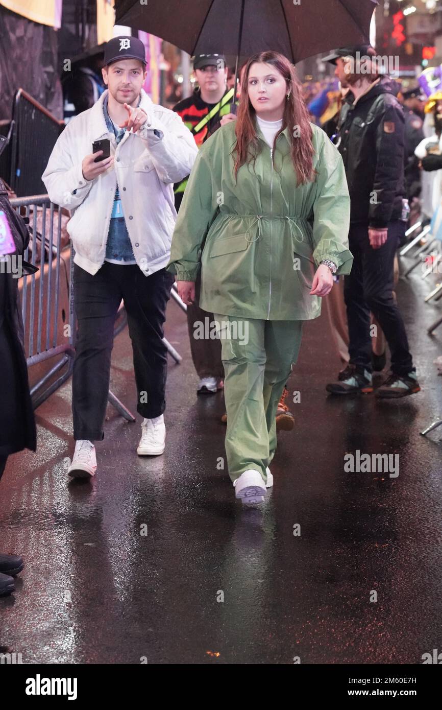New York, USA. 30th Dec, 2022. Chelsea Cutler after performing at the ...