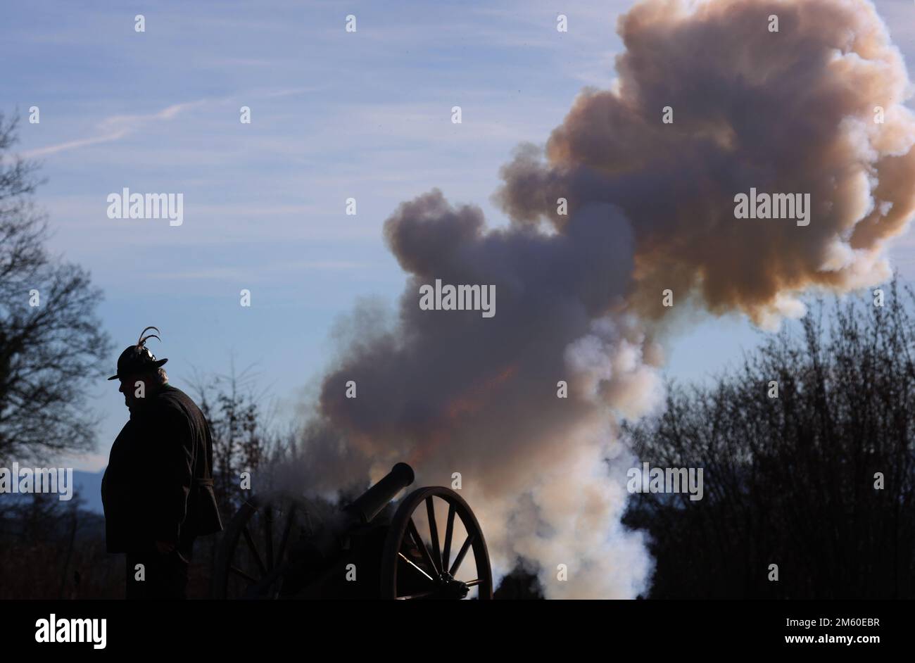 Feldafing, Germany. 01st Jan, 2023. A shooter from the Feldafing ...